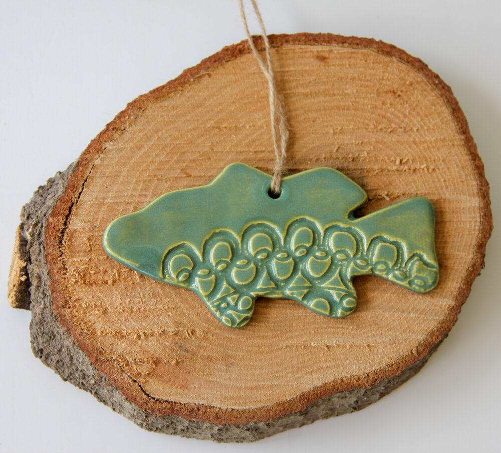 Prodigal Pottery Fish Ornament – Sycamore Grove | Design Co.